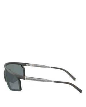 Oliver Spencer Shield Sunglasses - Gery Gradient