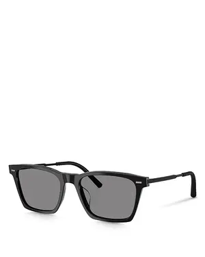Oliver Spencer Pillow Sunglasses, 54mm - Black