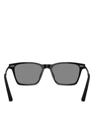 Oliver Spencer Pillow Sunglasses, 54mm - Black