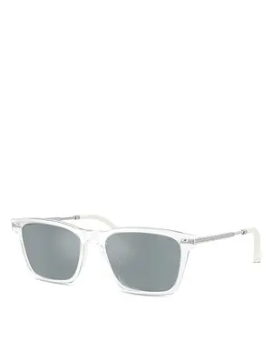 Oliver Spencer Pillow Sunglasses, 54mm - Crystal