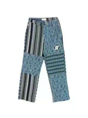 HONOR THE GIFT Tapestry Patchwork Trousers - Blue