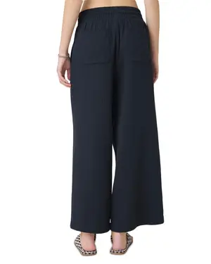 Splendid Ava Gauze Pants - Navy