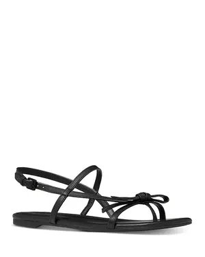 Kate Spade New York Loop Flat Sandals - Black