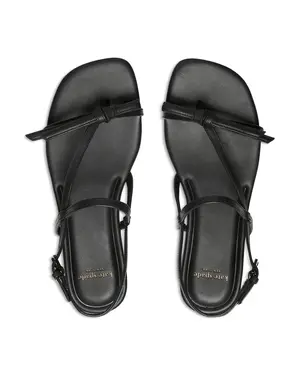 Kate Spade New York Loop Flat Sandals - Black