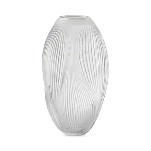 Lalique Alize Vase, Extra Large, Clear - No Color