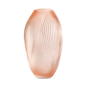 Lalique Alize Vase, Coral - No Color