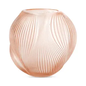 Lalique Alize Vase, Coral - No Color