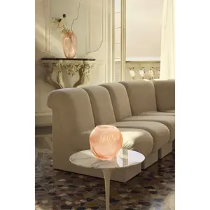 Lalique Alize Vase, Coral - No Color