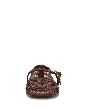 Steve Madden Melody Raffia Flats