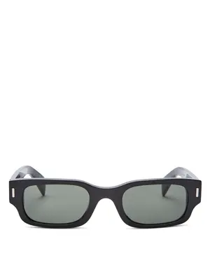 Alexander McQueen Rectangular Sunglasses 50mm