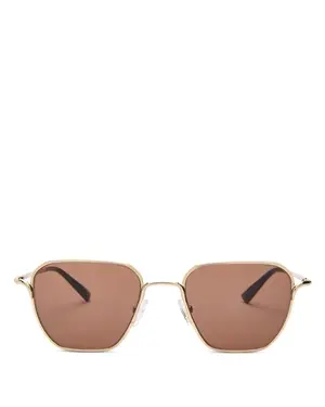 Alexander McQueen Geometric Sunglasses, 50mm