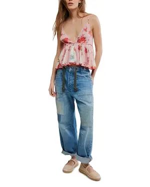 Free People Tillie Peplum Hem Top