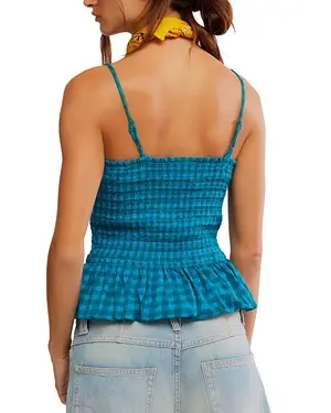 Free People Sundance Tank - Teal Combo