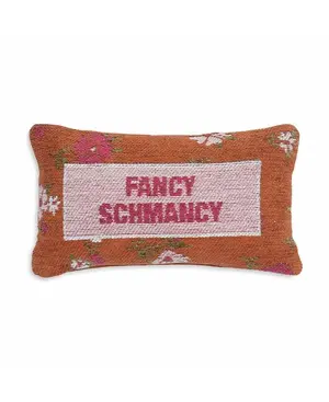 TOV FURNITURE Fancy Schmancy Jacquard Cotton Pillow - Multi