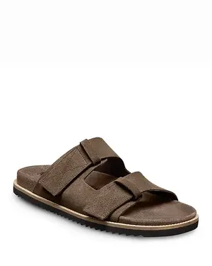 Allen Edmonds Seagrove Slide Sandals - Chocolate