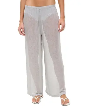 Staud Ali Pants - Silver
