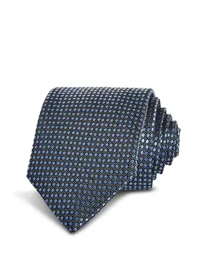 Bloomingdale'S Silk Classic Dot Tie Light Blue
