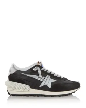 GOLDEN GOOSE Running Marathon Sneakers - Black