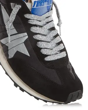 GOLDEN GOOSE Running Marathon Sneakers - Black