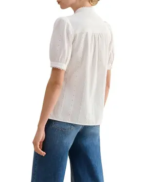 HOBBS LONDON Sawyer Embroidered Blouse
