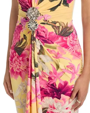 Chiara Boni La Petite Robe Nitsa Printed Gown