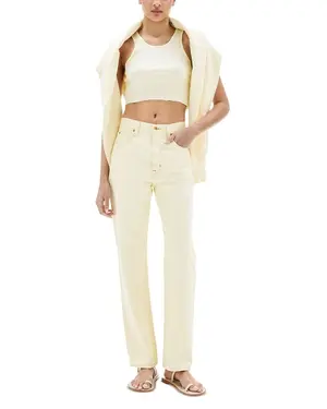 SLVRLAKE London High-rise Straight Jeans