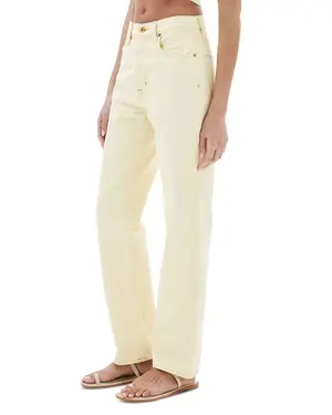 SLVRLAKE London High-rise Straight Jeans