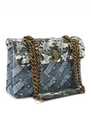 Kurt Geiger Kensington Crystals Shoulder Bag - Open Miscelaneous