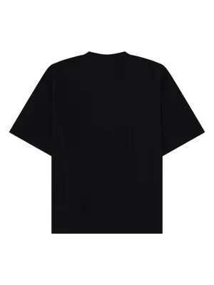 Off-White T-shirt With Logo - Black