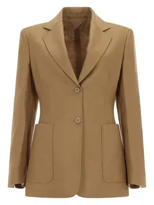 Max Mara Linen Blazer - Brown