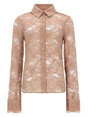 Sportmax Floral Lace Shirt