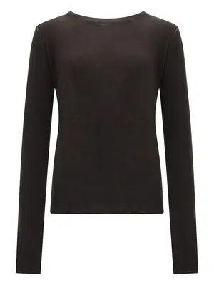 UMA WANG Long-sleeved Top - Brown