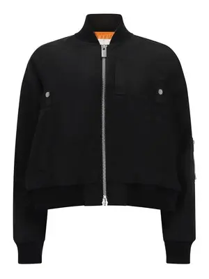 Sacai Cropped Bomber Jacket