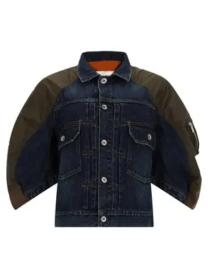 Sacai Denim Bomber Jacket
