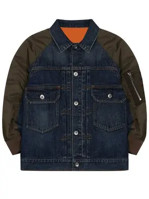 Sacai Denim Bomber Jacket