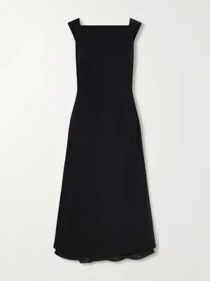 THE ROW Henna Wool Midi Dress