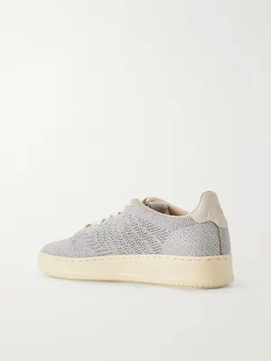 AUTRY Easyknit Metallic Knitted Sneakers - Gray
