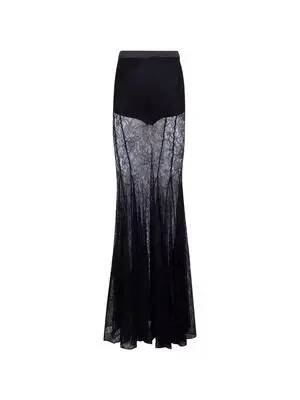 Elisabetta Franchi Lace Maxi Skirt
