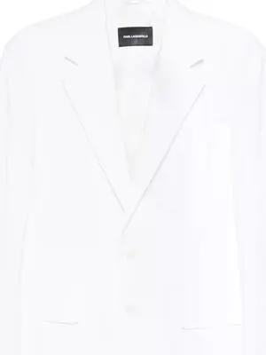 Karl Lagerfeld Easy Blazer - White