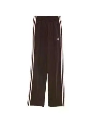 Adidas Logo-embroidered Trousers - Brown