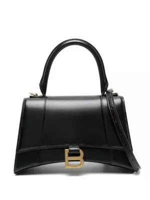 Balenciaga Small Hourglass Top-handle Bag - Black