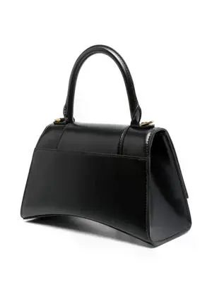 Balenciaga Small Hourglass Top-handle Bag - Black