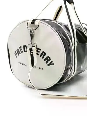 Fred Perry Classic Barrel Holdall Bag - Black