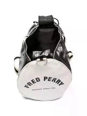 Fred Perry Classic Barrel Holdall Bag - Black