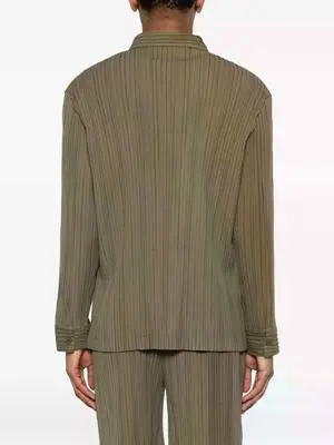 GONGDID DESIGN Pocketed Buttoned Shirt