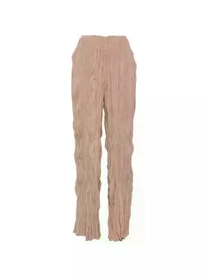 GONGDID DESIGN Pleated Trousers