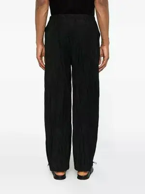 GONGDID DESIGN Wide-leg Trousers With Drawstring