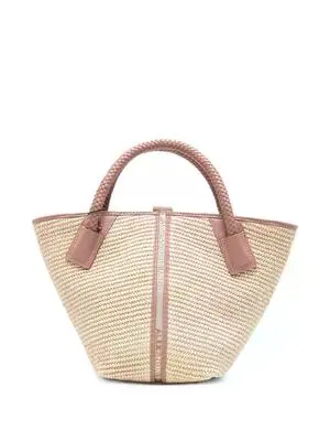 ALEXANDER SMITH Lauren Braided-handle Tote Bag