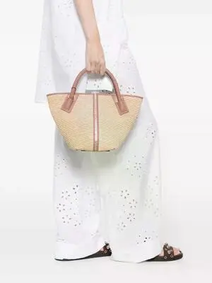 ALEXANDER SMITH Lauren Braided-handle Tote Bag