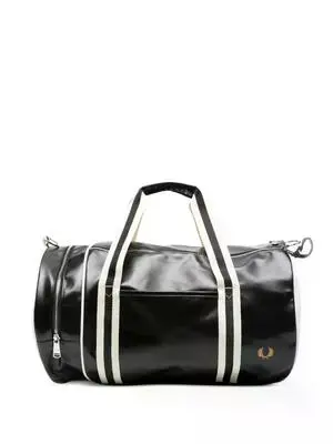 Fred Perry Classic Barrel Holdall Bag - Black